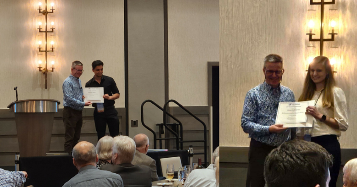 Abhishek Mitra, Anna Schouten win IBM-Zerner Graduate Student Awards ...