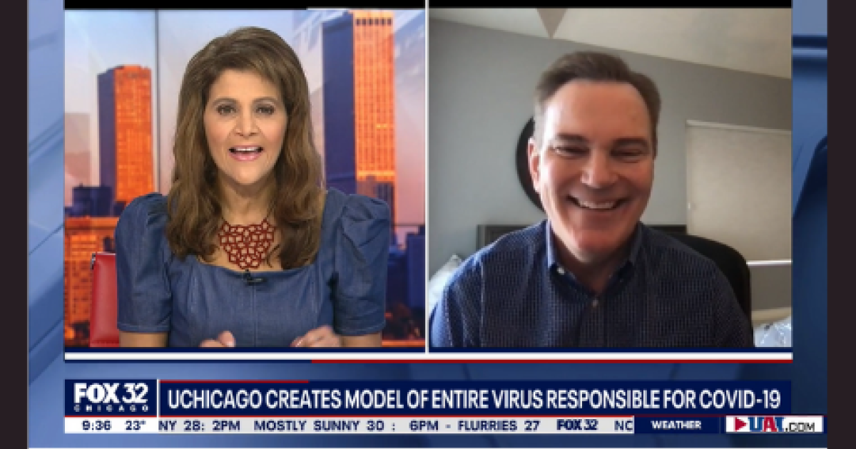 Greg Voth Goes on Fox 32 to Discuss First Computational Model of Entire ...